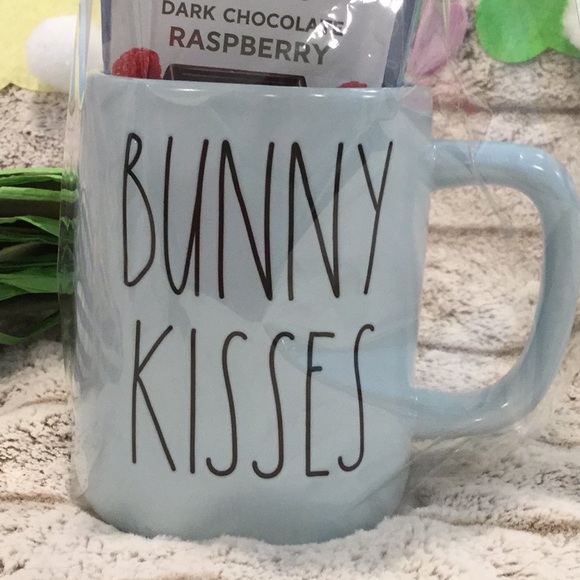 Rae Dunn | Holiday | Rae Dunn Bunny Kisses Mug Blue With Ghirardellis ...